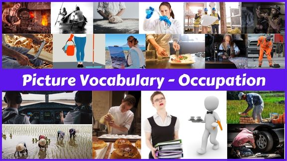 55 Occupation names with pictures in English - Learn Entry